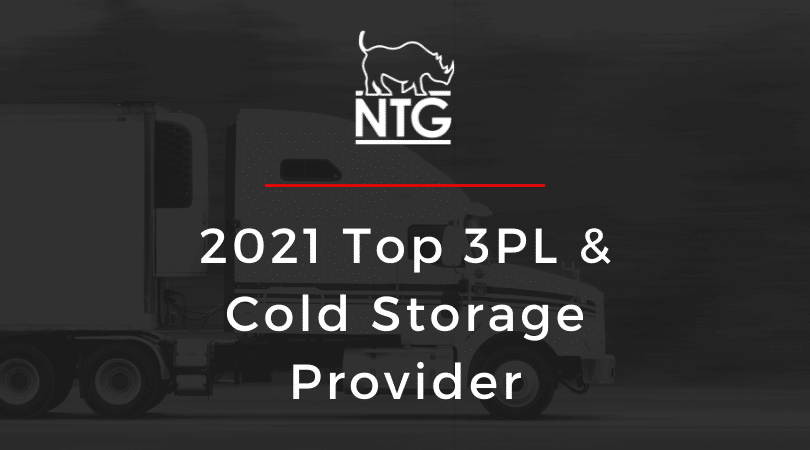 NTG Named To Food Logistics’ 2021 Top 3PL & Cold Storage Providers List
