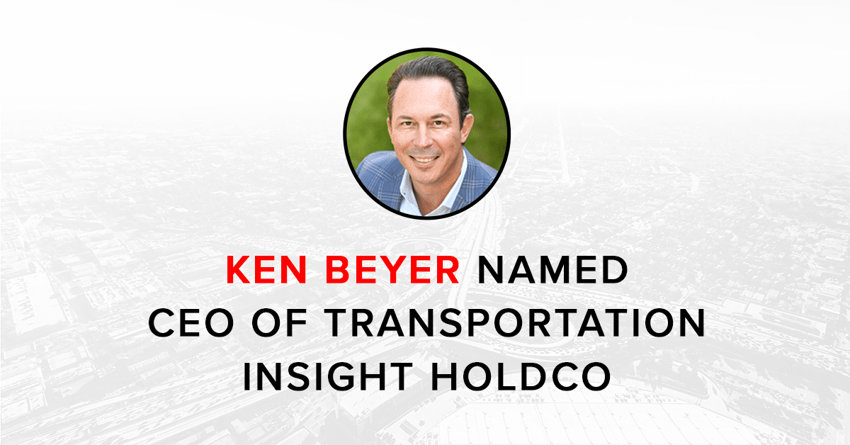 Ken Beyer Named CEO Of Transportation Insight HoldCo